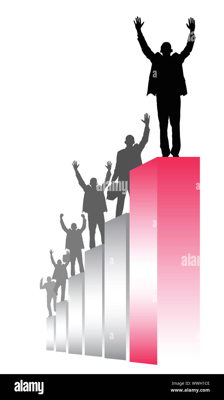 hard way to success, business concept Stock Photo - Alamy