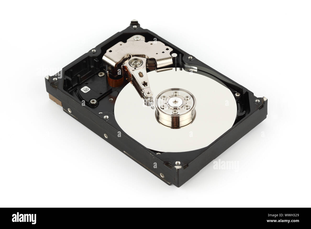 hdd isolated on white background Stock Photo - Alamy