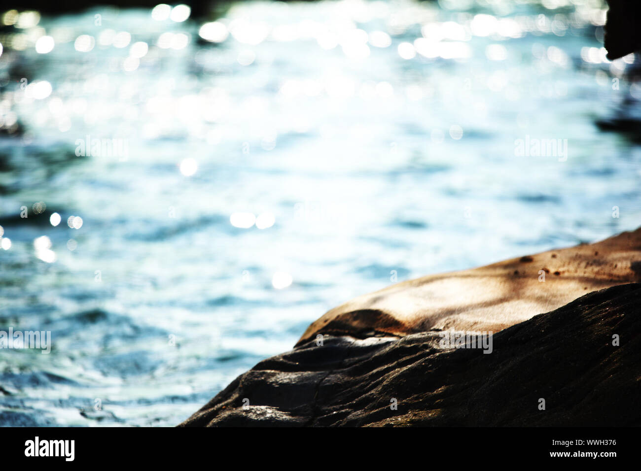 river in motion nature background Stock Photo - Alamy