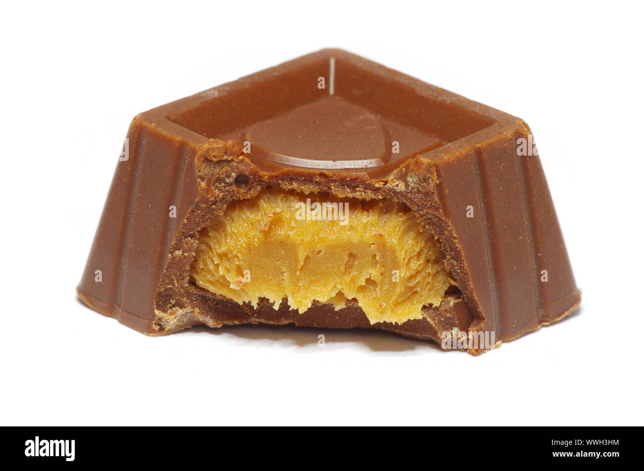 chocolate sweets isolated on a white background Stock Photo - Alamy
