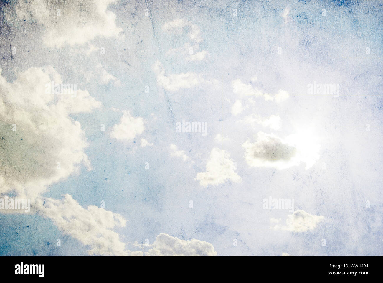 grunge background of a sky with clouds Stock Photo - Alamy