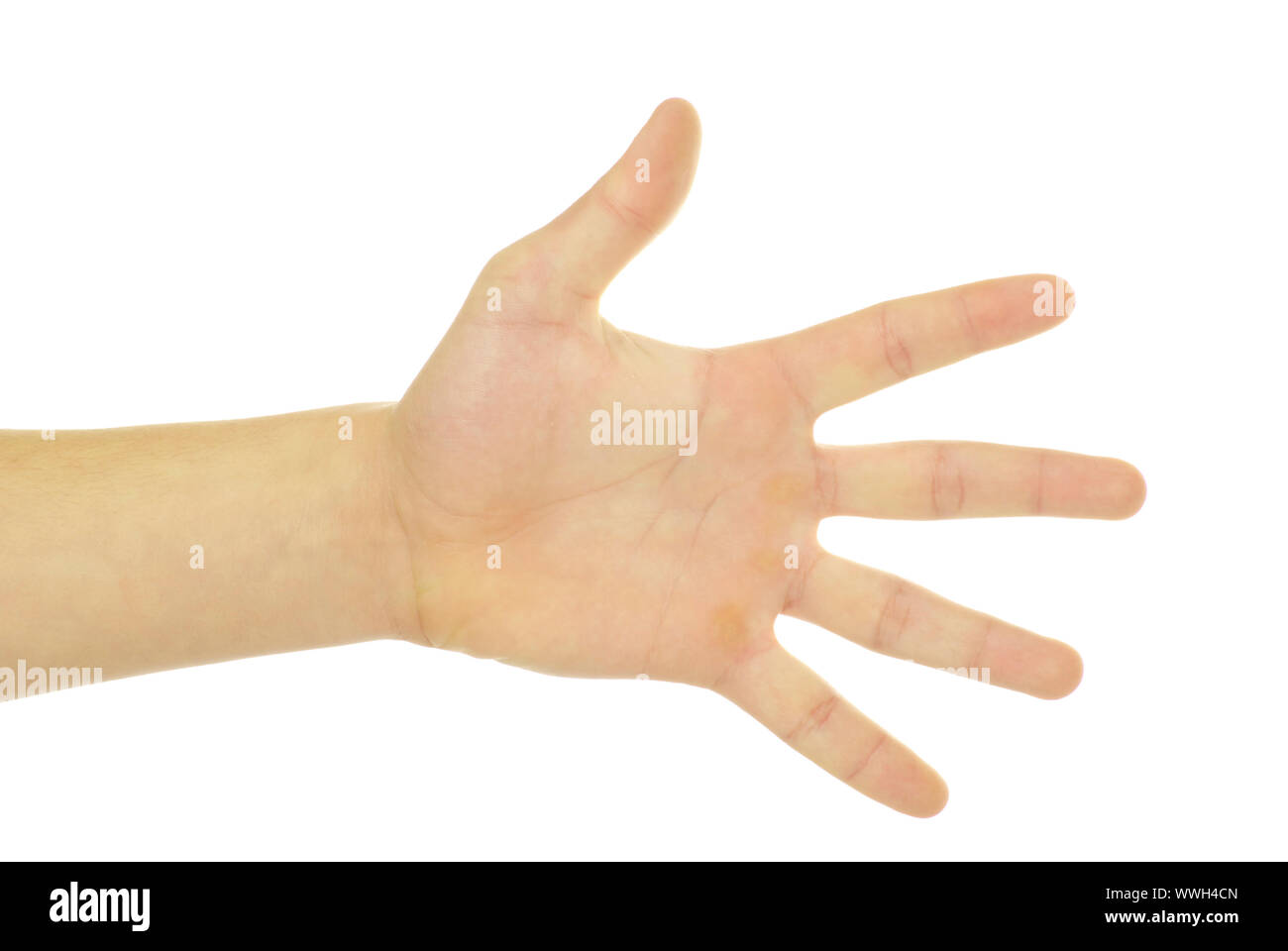 hand gestures isolated on a white Stock Photo - Alamy