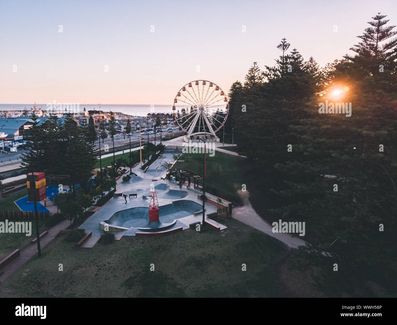 Fremantle aerial hi-res stock photography and images - Alamy