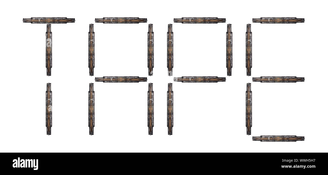 Cassette tape clipart hi-res stock photography and images - Alamy