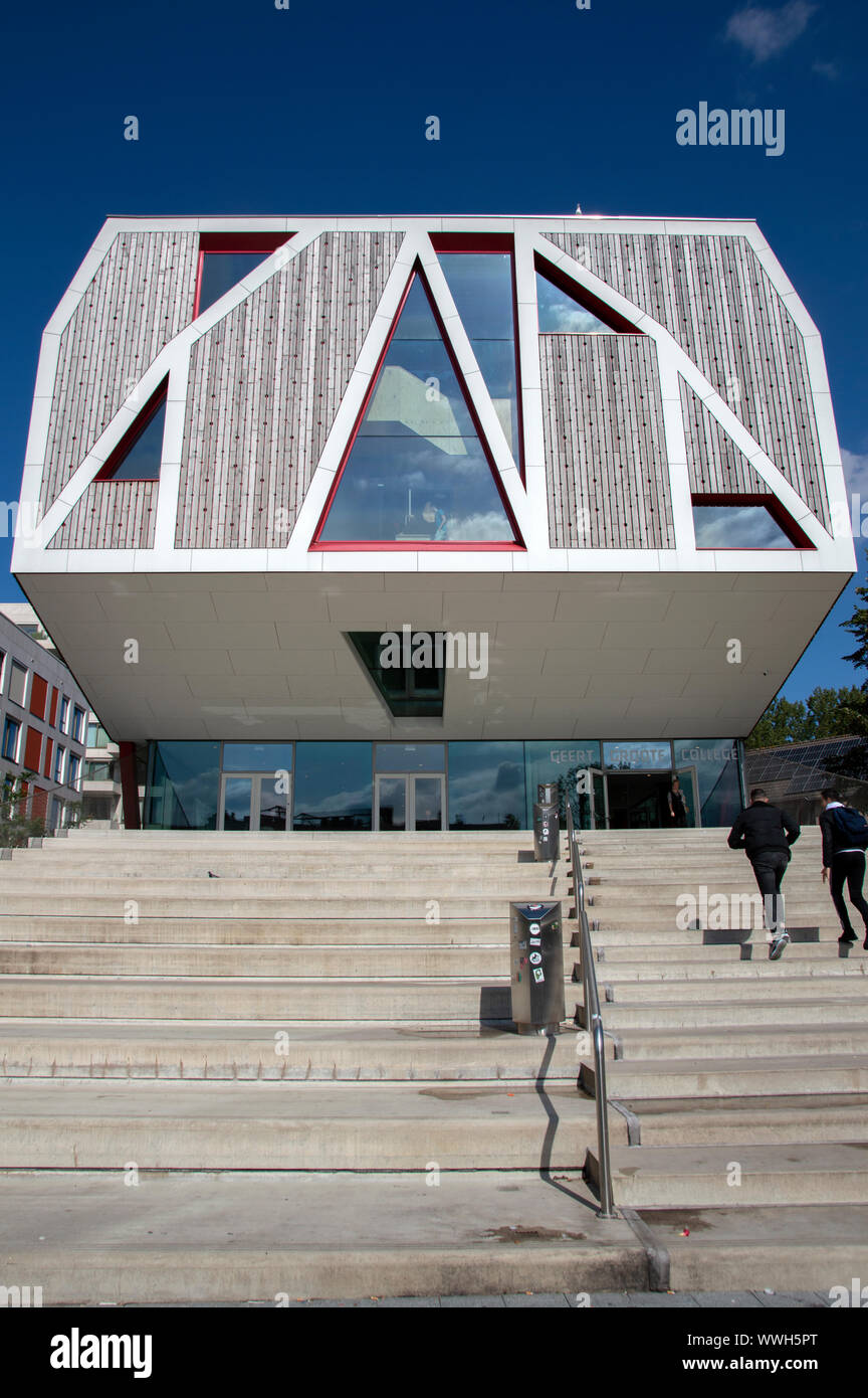 Geert Groote College At Amsterdam The Netherlands 2019 Stock Photo - Alamy
