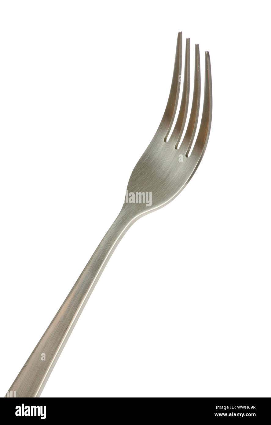 Dinner Fork isolated on white Stock Photo - Alamy