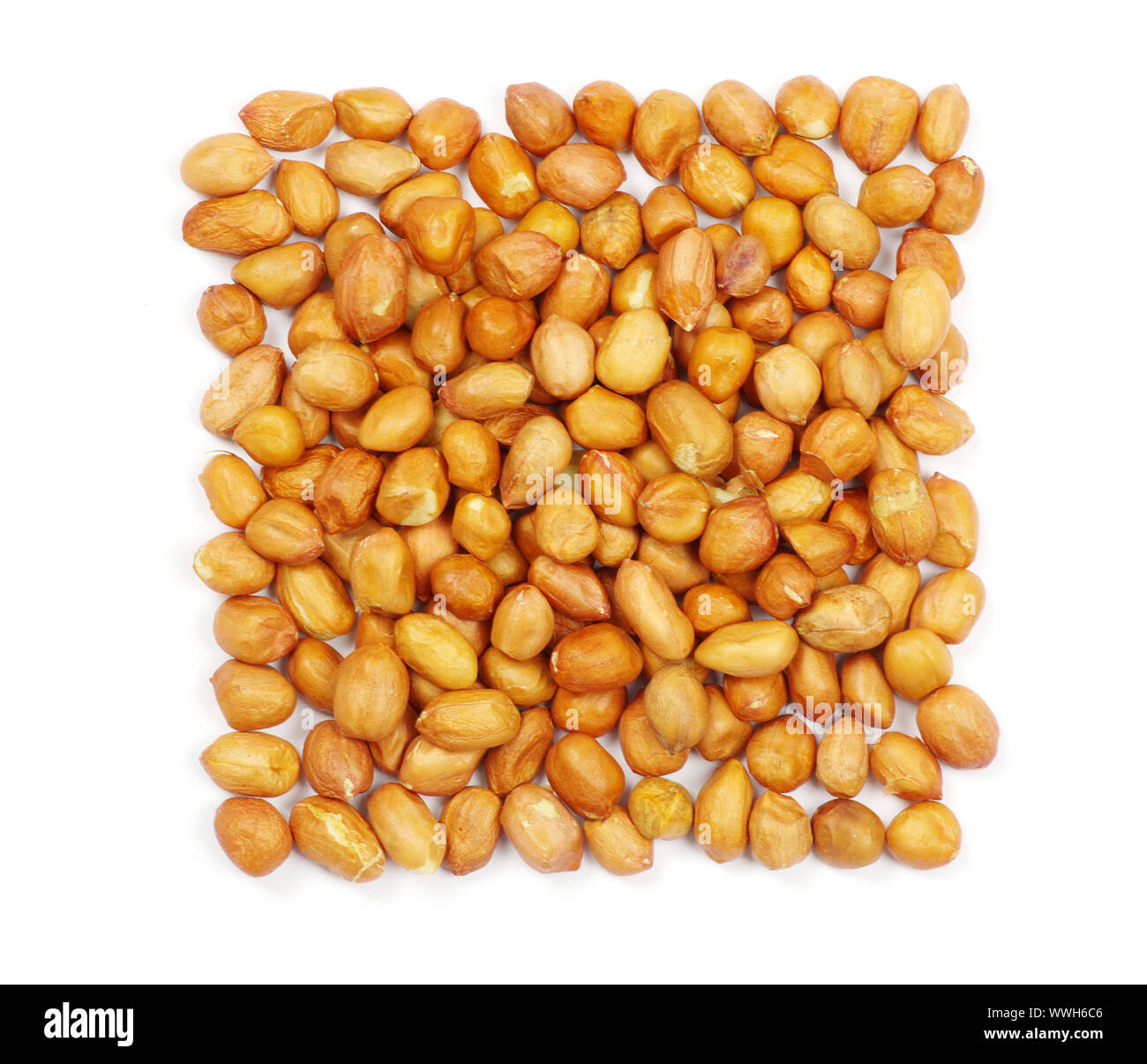 peanuts isolated on white background Stock Photo - Alamy