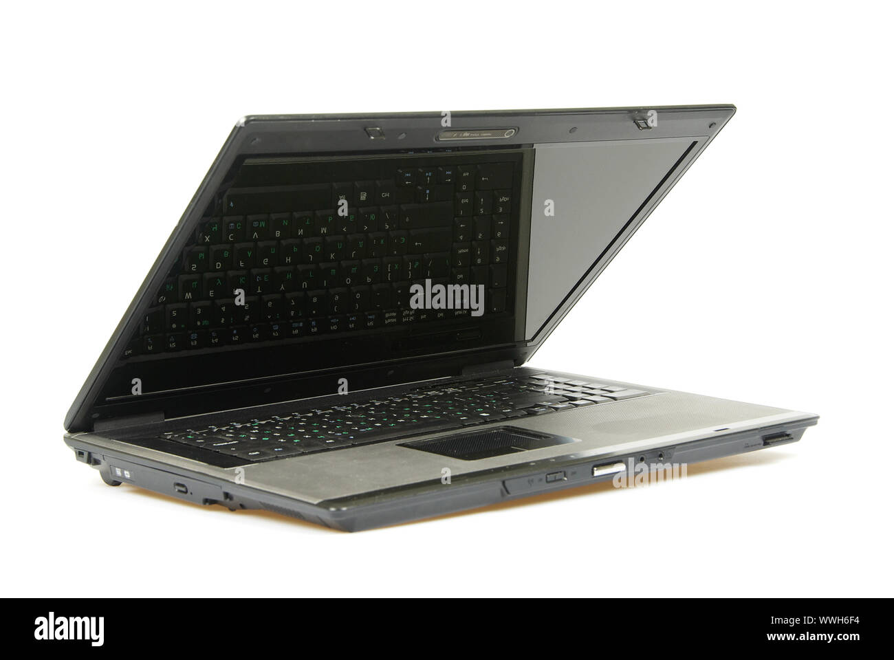 professional laptop isolated on white background Stock Photo - Alamy