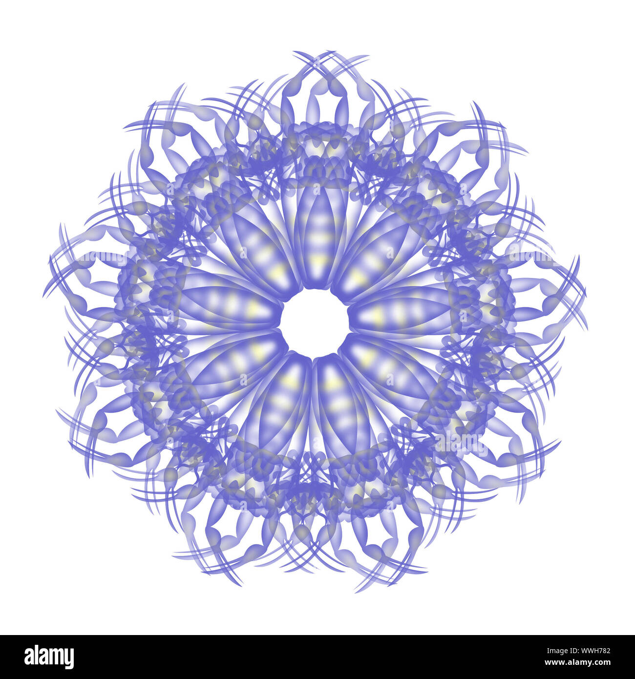 Fractal spiral shape Stock Photo - Alamy