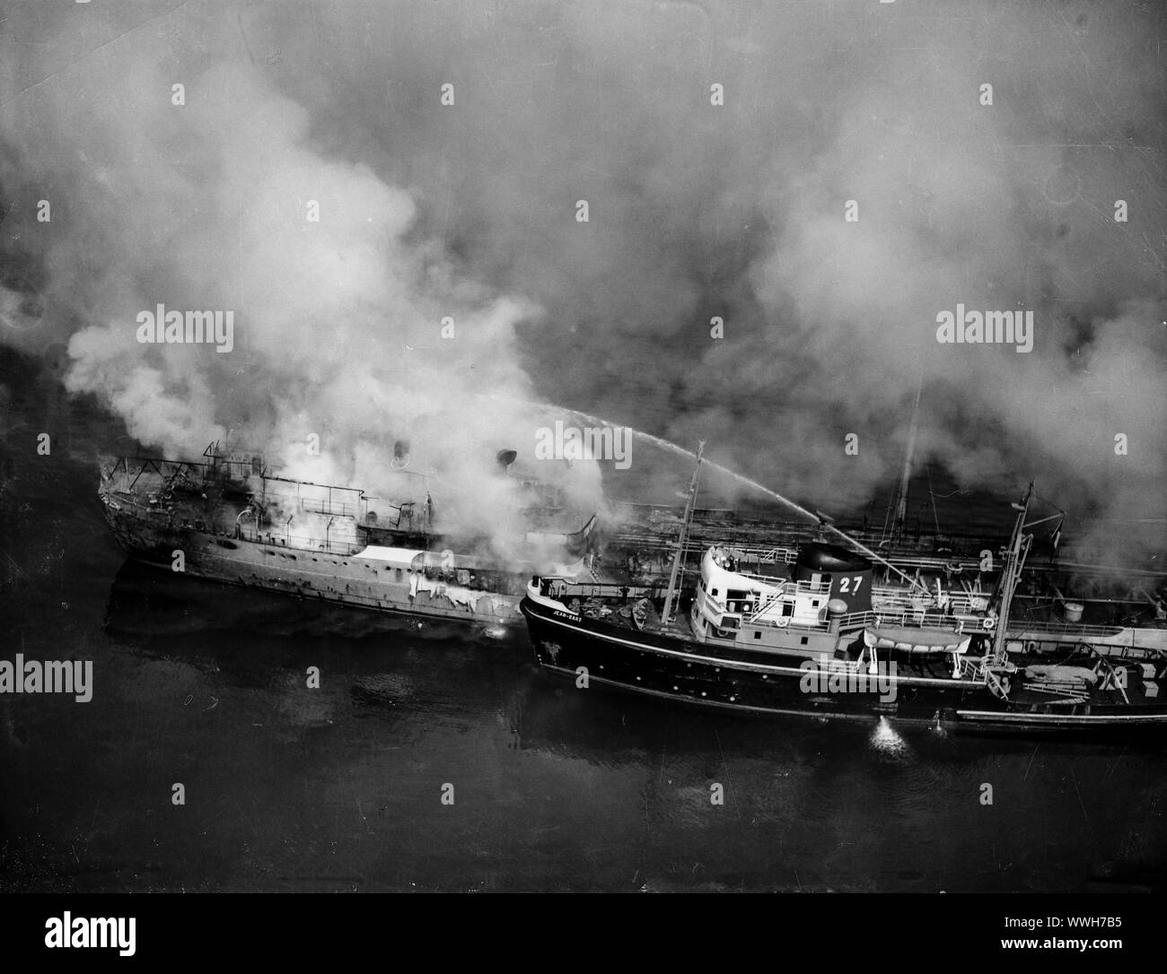 clash between the erling borthen tanker and the container ship santa ...