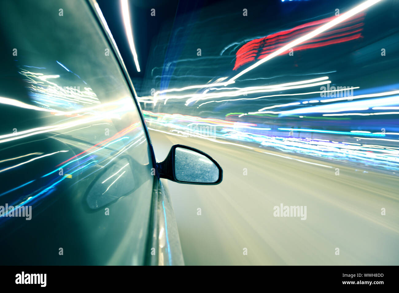High speed race scene hi-res stock photography and images - Alamy