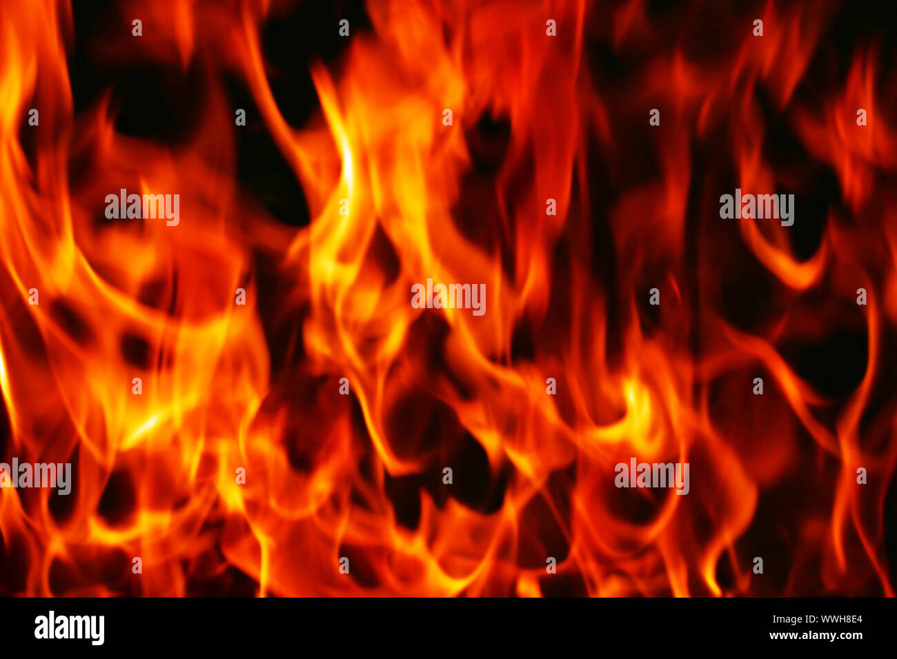 fire flame close up on black background Stock Photo - Alamy