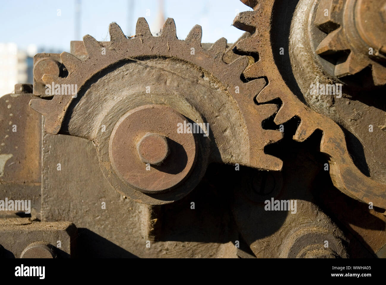 heavy industrial metal gears Stock Photo - Alamy