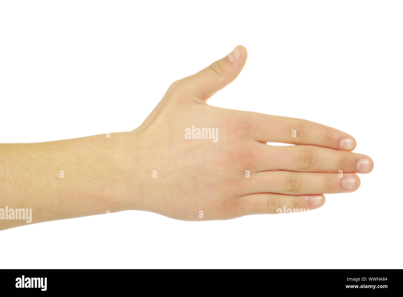 hand gestures isolated on a white Stock Photo - Alamy