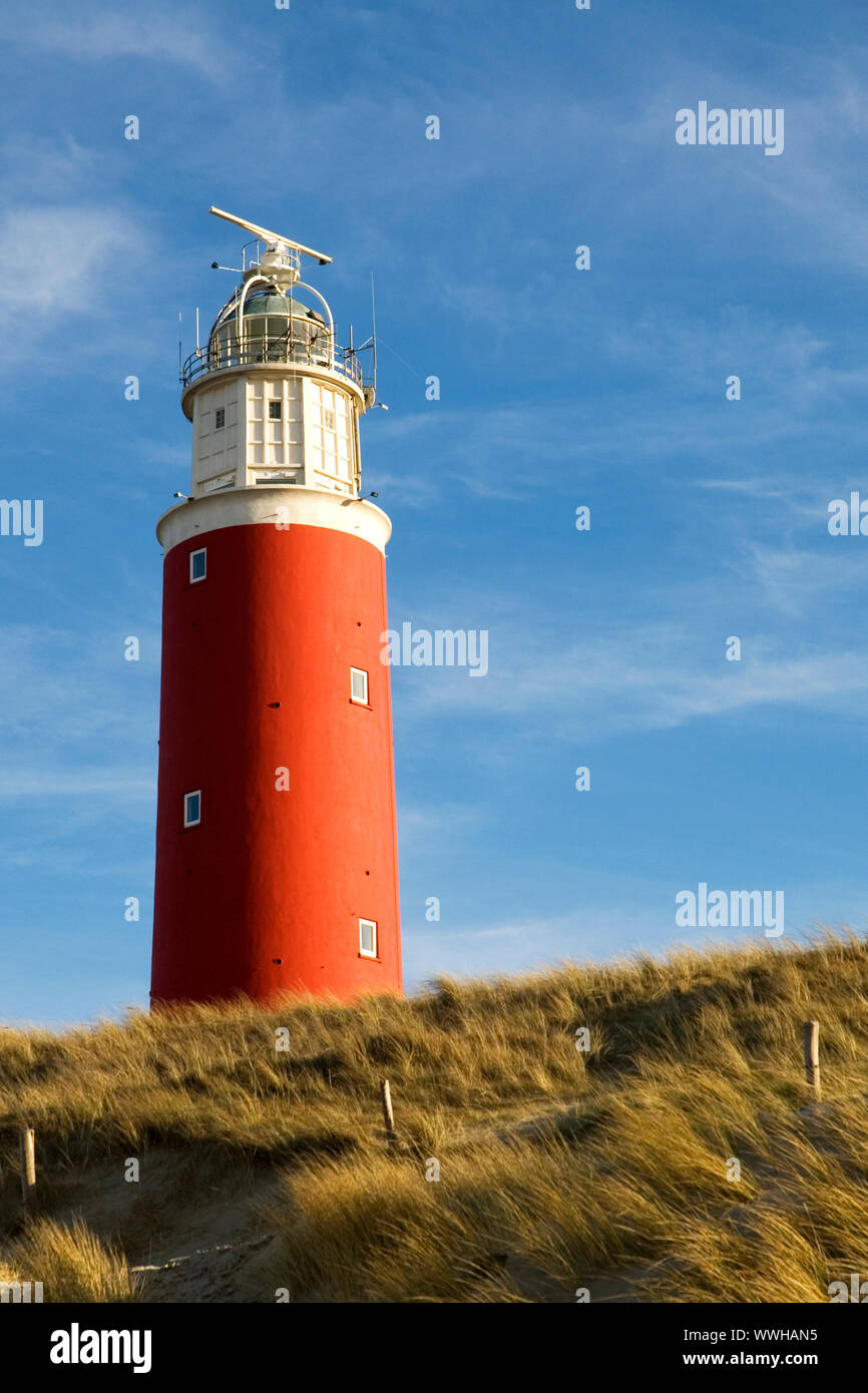 red classic lighthouse Stock Photo - Alamy