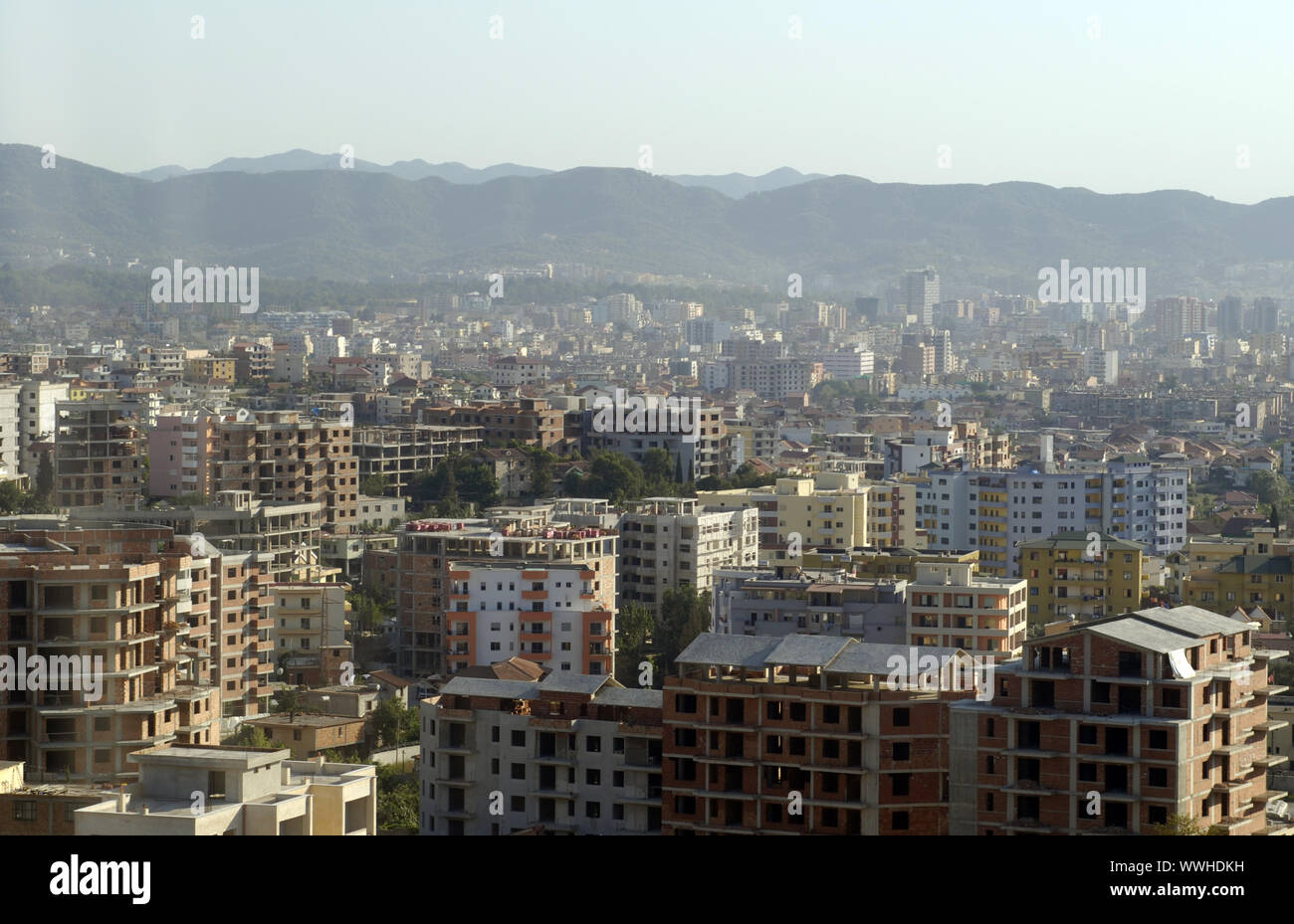 Tirana - Albanian capital Stock Photo - Alamy