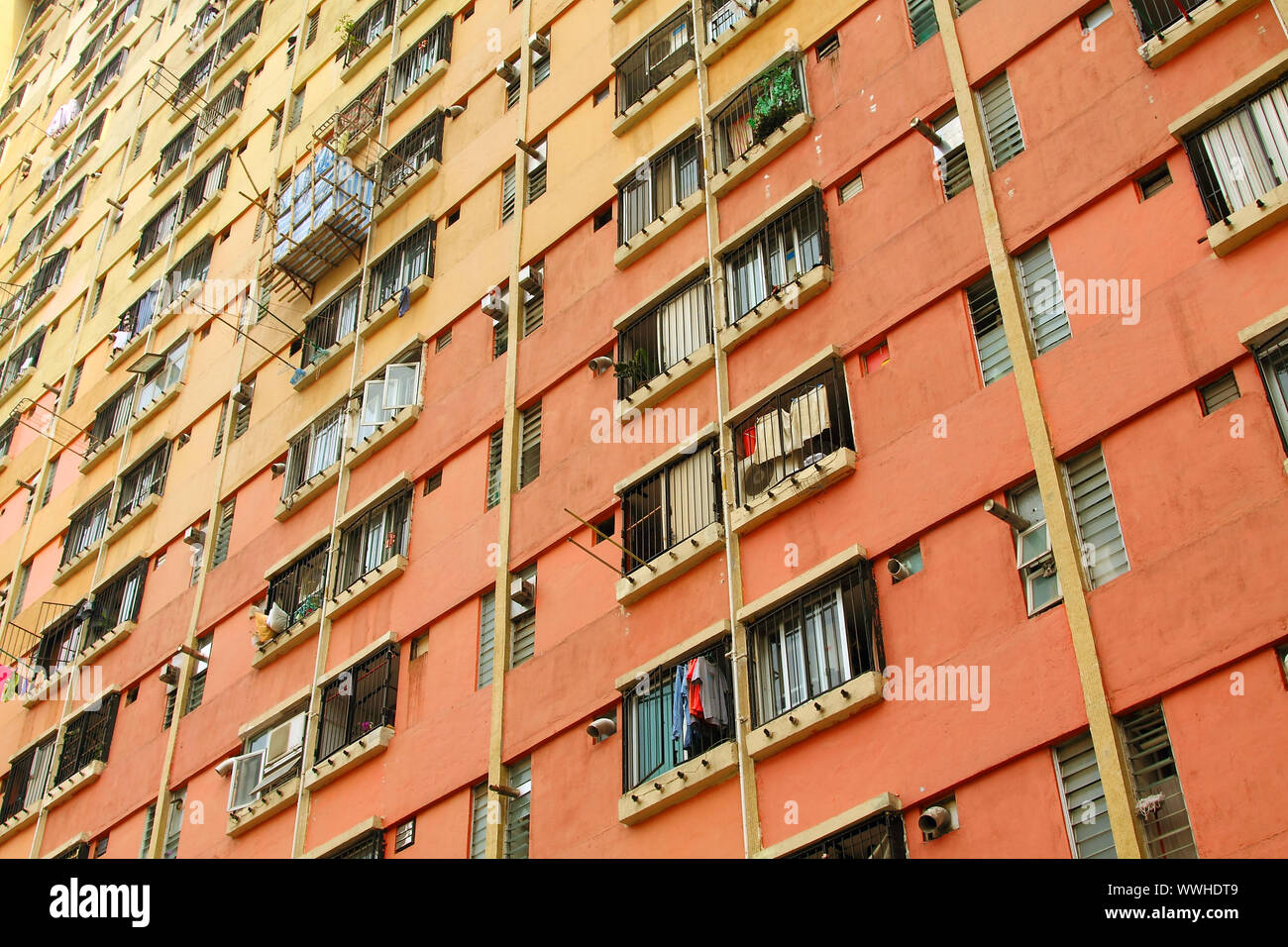 Hong Kong public housing estate Stock Photo - Alamy