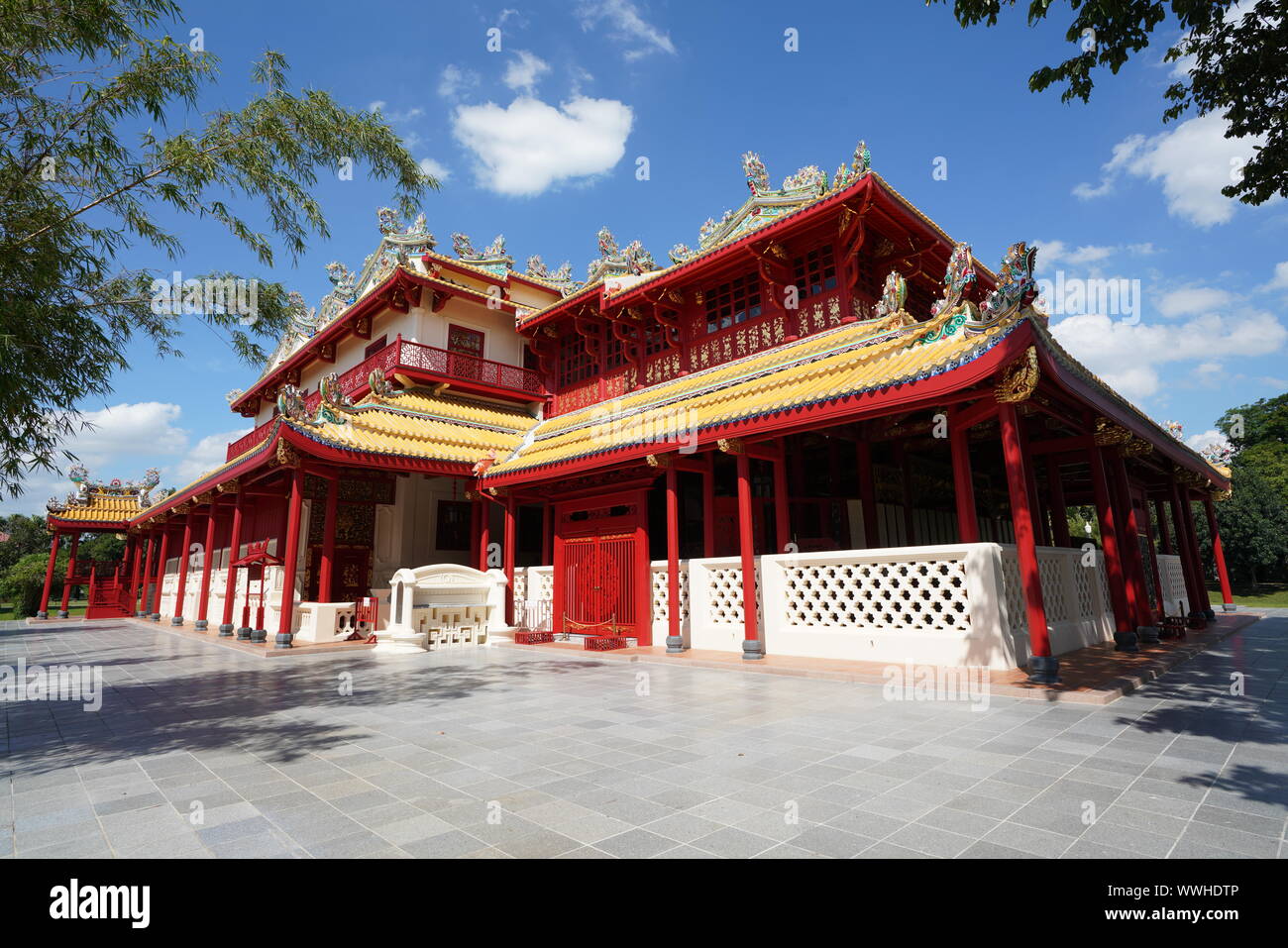 The Prince Damrong Rajanubhab Mansion in Niwet Dhammaprawat Temple ...