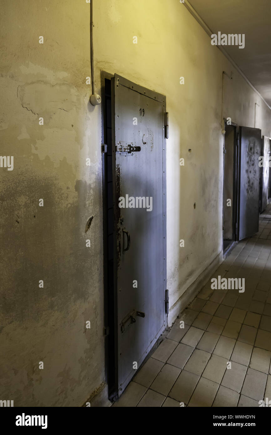 Old jail, detail of old war jail in Germany Stock Photo - Alamy