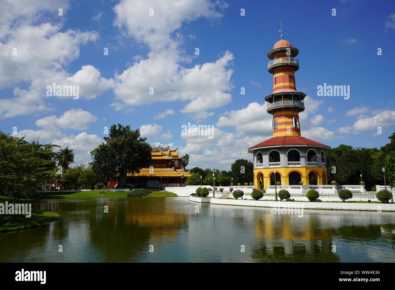 The Prince Damrong Rajanubhab Mansion in Niwet Dhammaprawat Temple ...