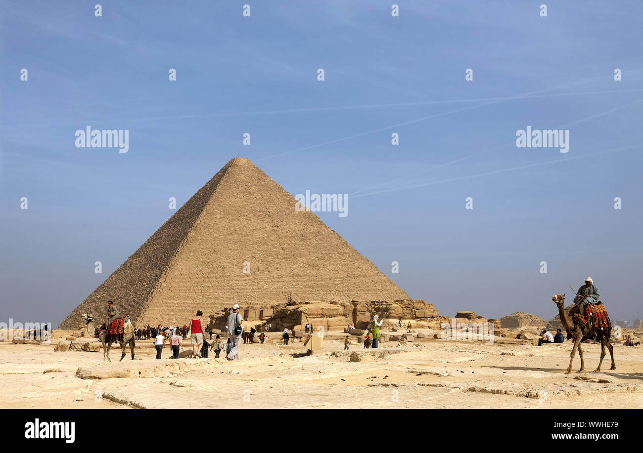 The Cheops Pyramid Stock Photo - Alamy