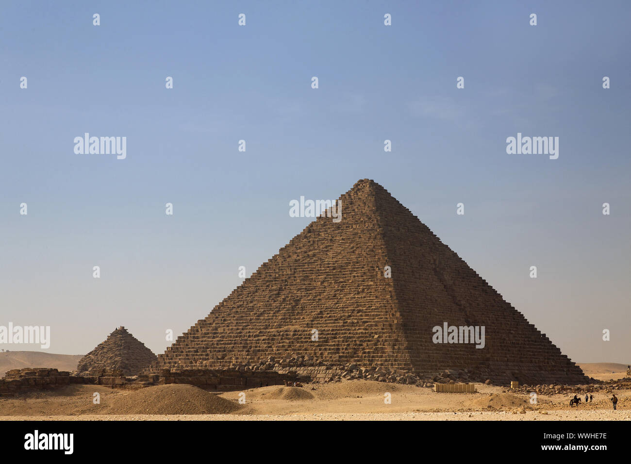 The Mykerinos Pyramid Stock Photo - Alamy