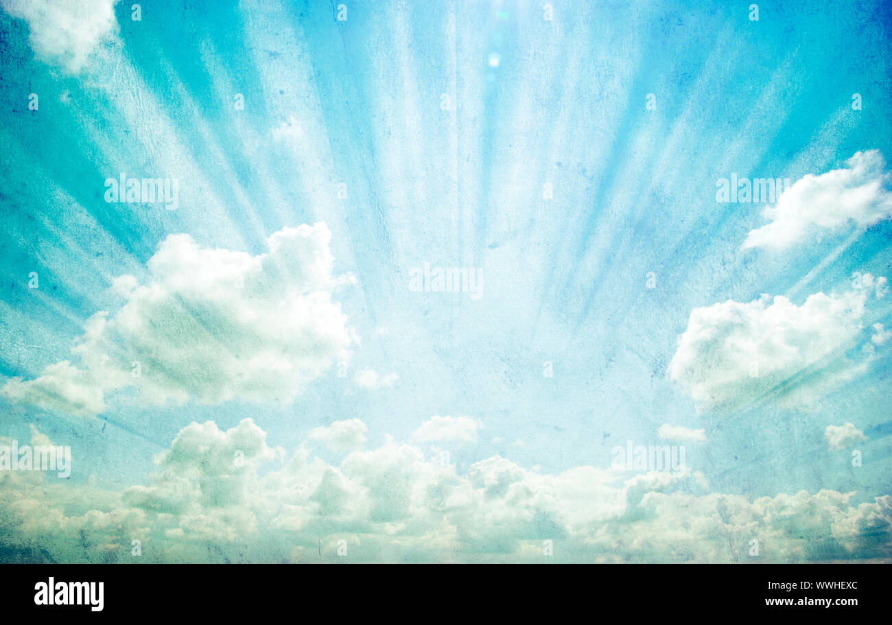 grunge background of a sky with clouds Stock Photo - Alamy