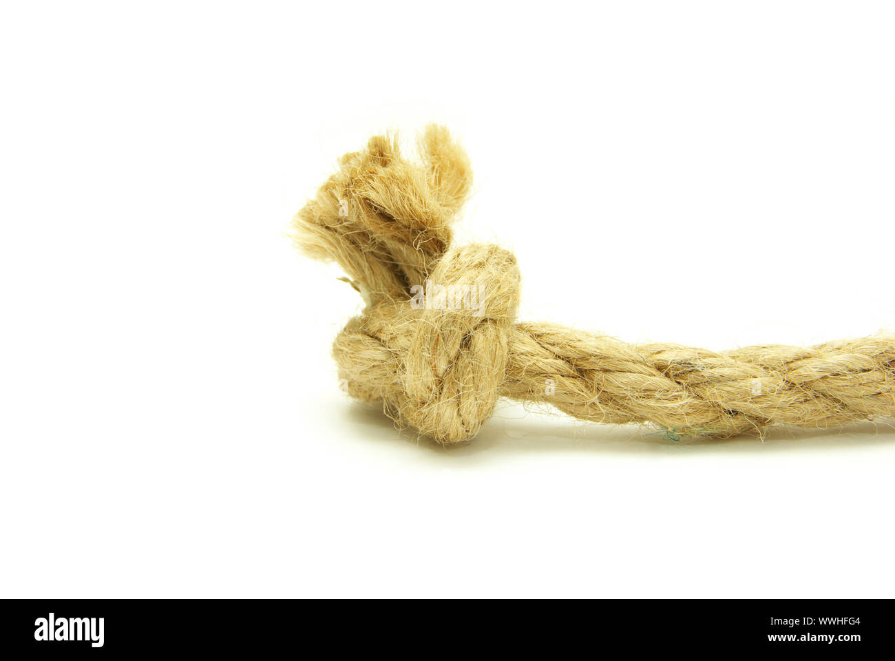 rope isolated on a white background Stock Photo - Alamy