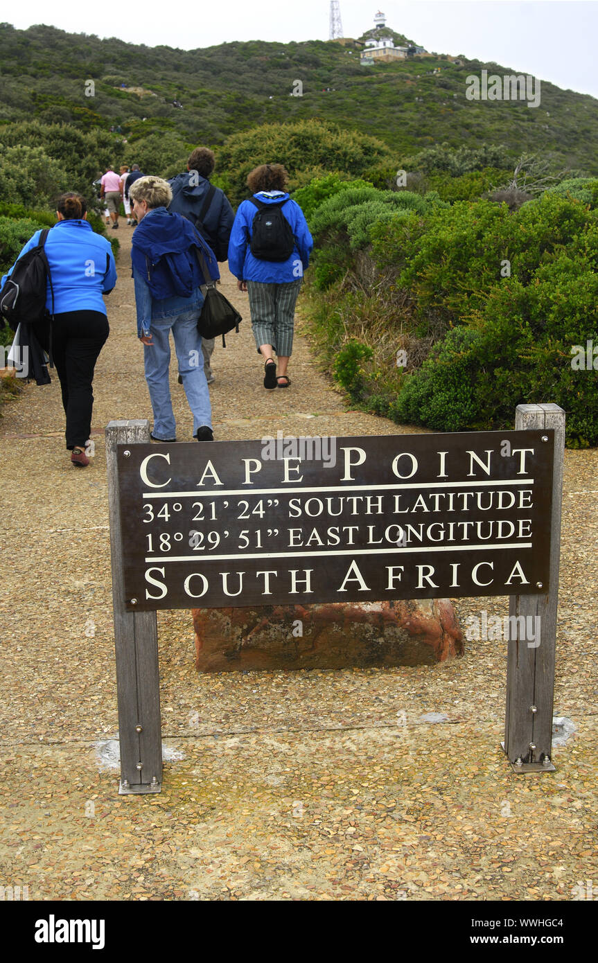 South africa signpost tourist hi-res stock photography and images - Alamy