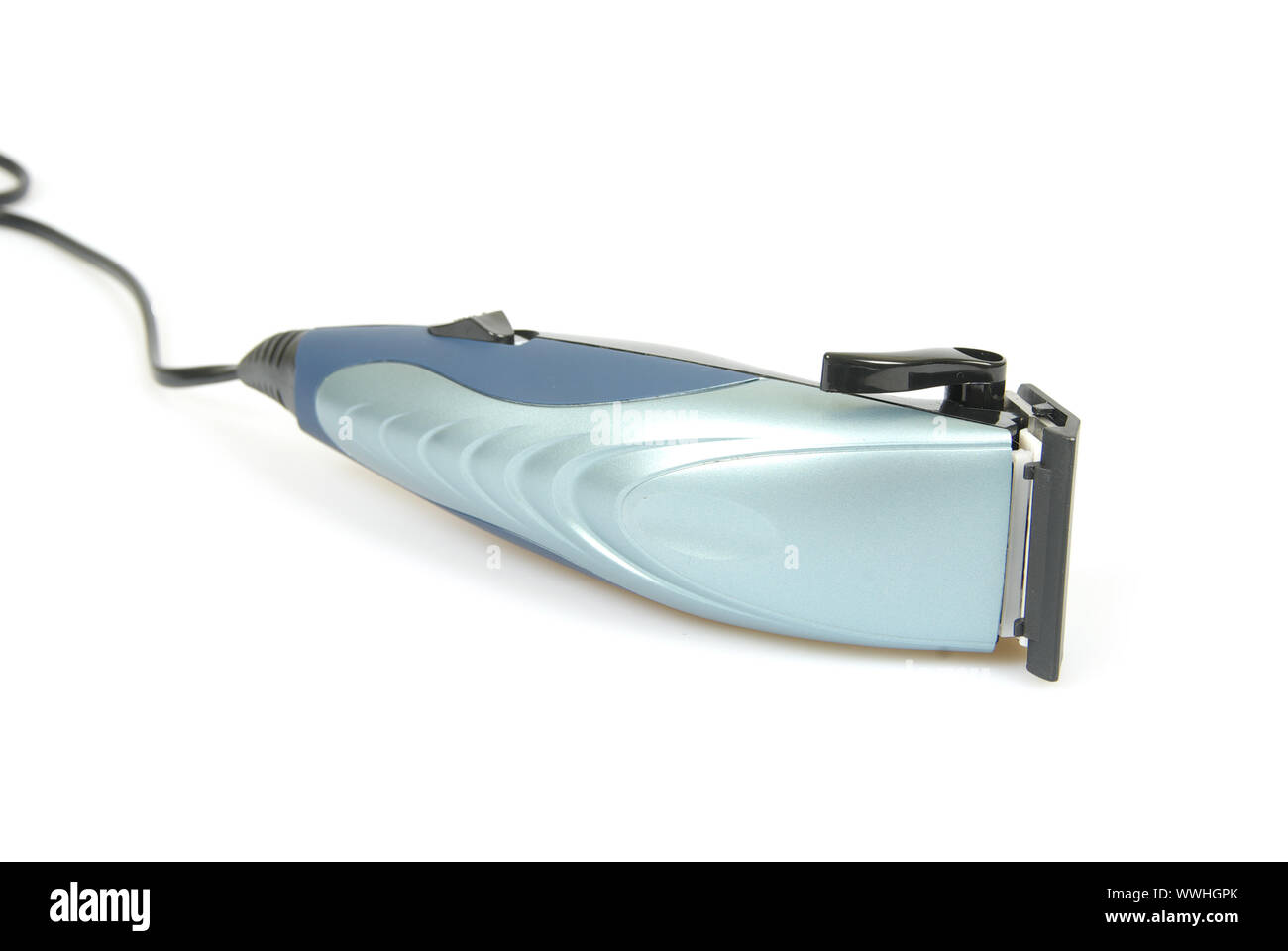 close-up electric clipper isolated on white Stock Photo - Alamy