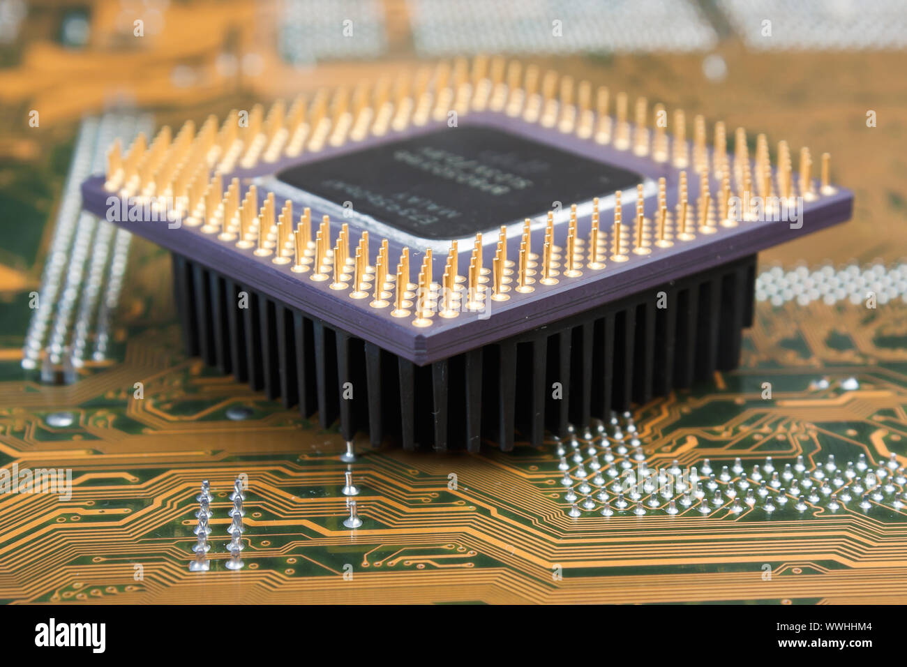 Radio components laid out on the electronic circuit Stock Photo - Alamy