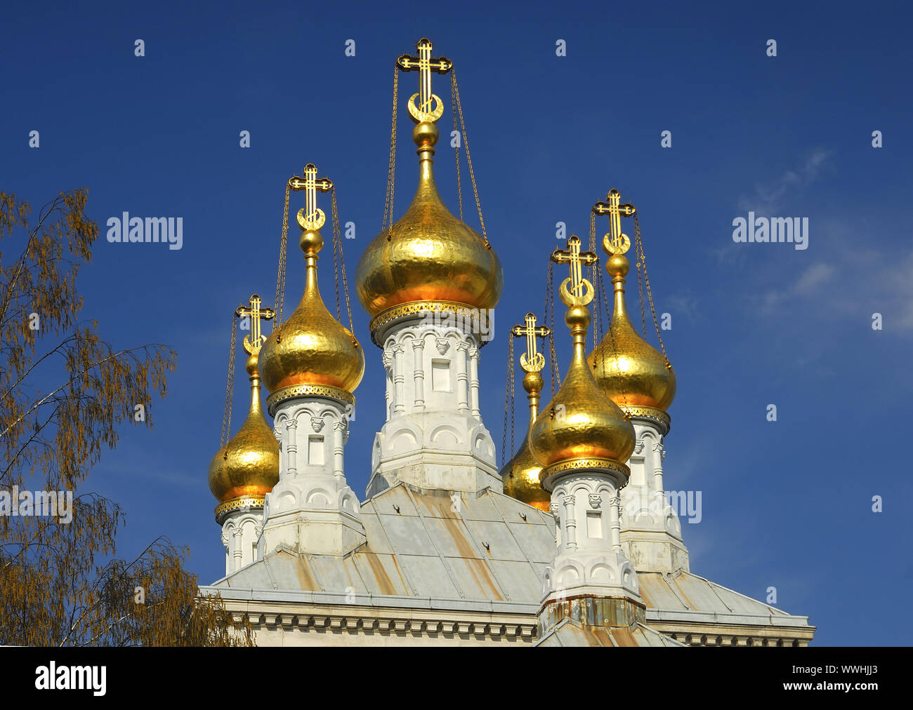 Russian Orthodox Church Geneva Stock Photo - Alamy