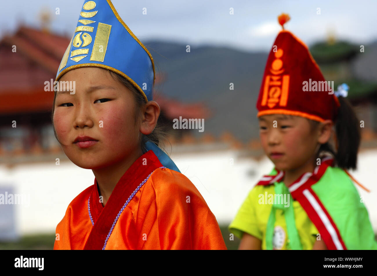 Young girls in traditional costume Stock Photo - Alamy