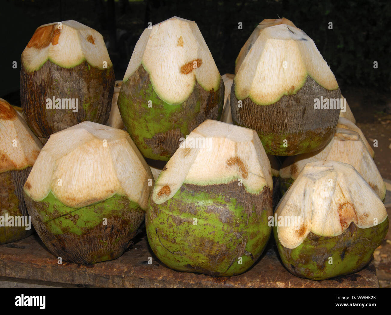 African coconuts hi-res stock photography and images - Alamy