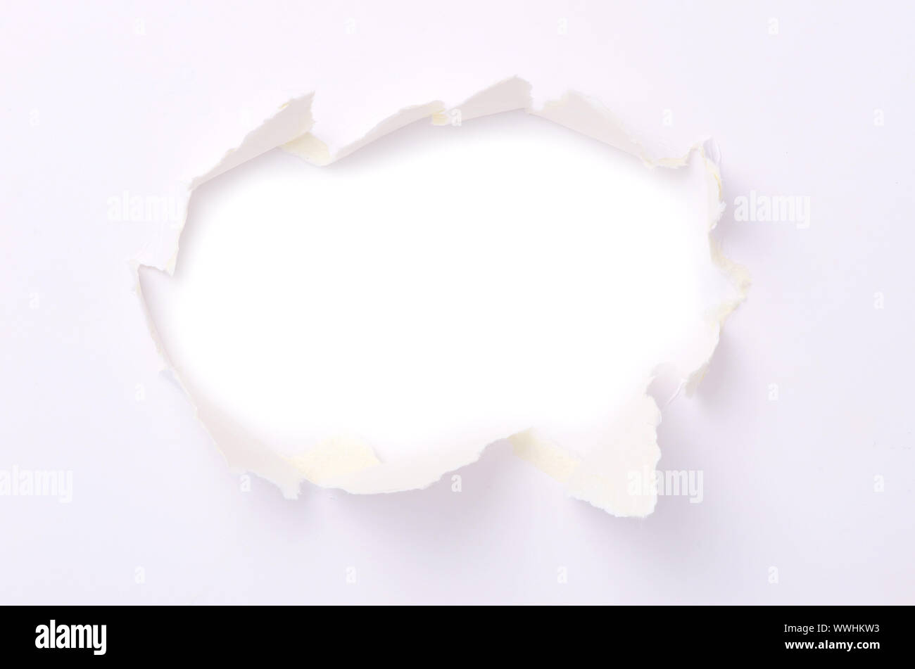 torn paper with space for your message Stock Photo - Alamy