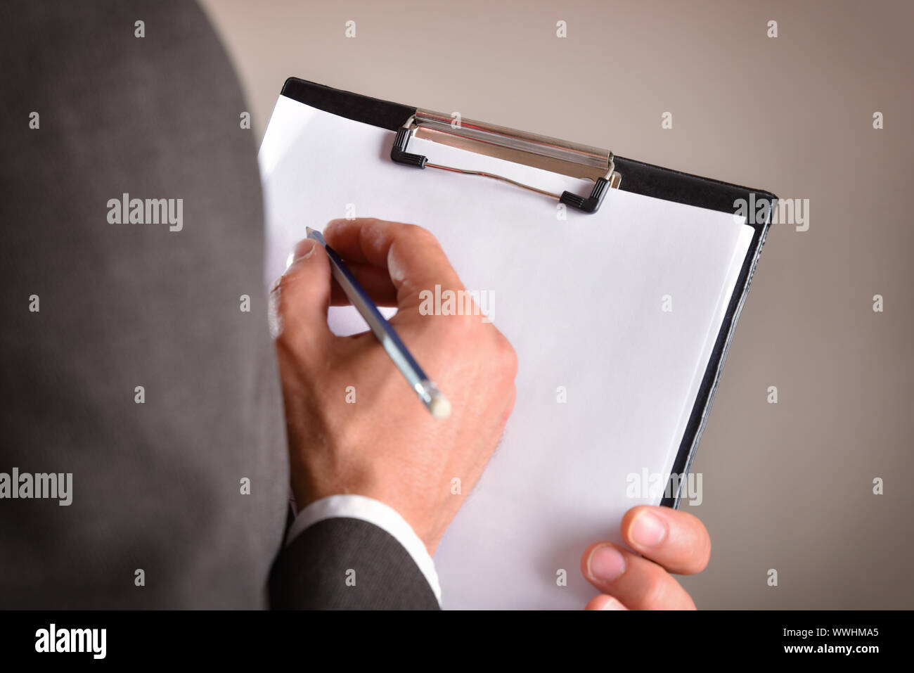 Taking sheet paper hi-res stock photography and images - Alamy