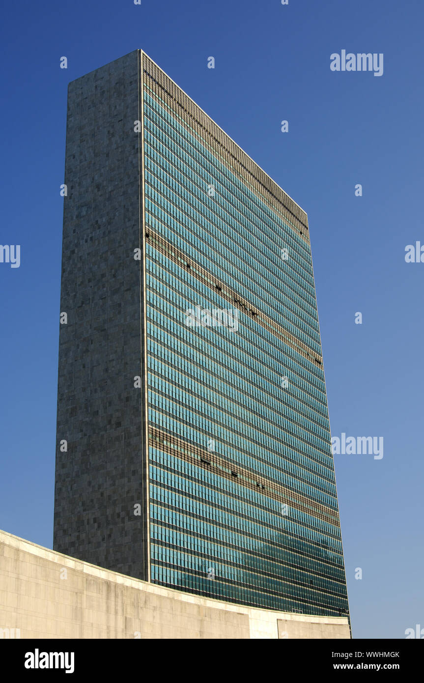 Glass Palace of the United Nations, New York, USA Stock Photo - Alamy