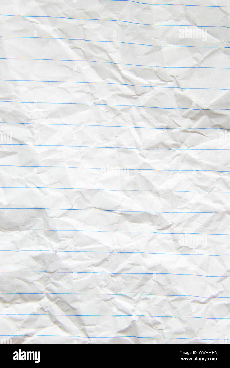 piece of white paper, great for textures and backgrounds Stock Photo ...