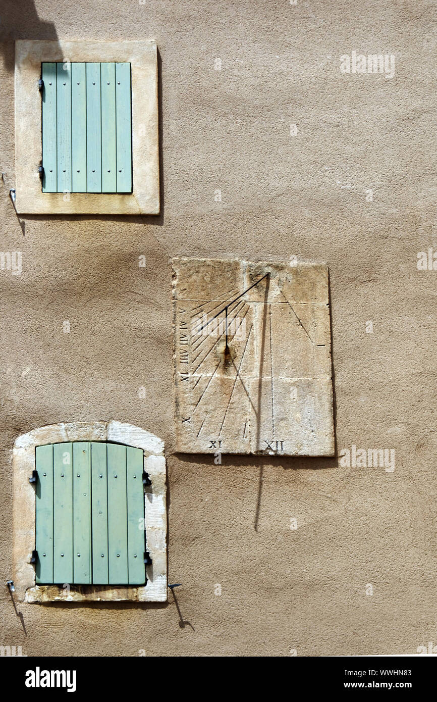 Sundial building france hi-res stock photography and images - Alamy