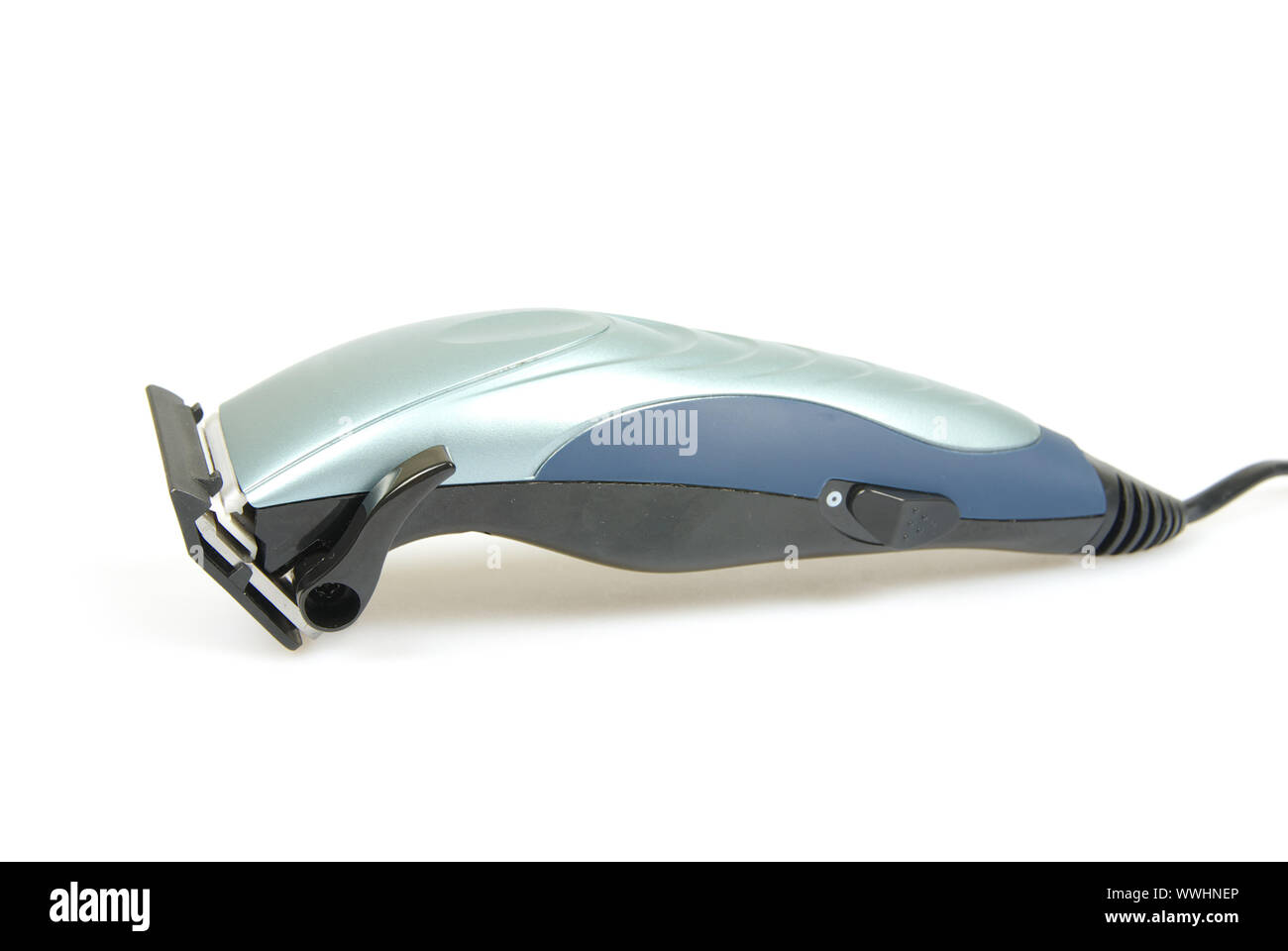close-up electric clipper isolated on white Stock Photo - Alamy