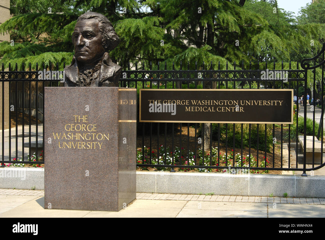 George Washington Bust, Washington, D.C., USA Stock Photo - Alamy