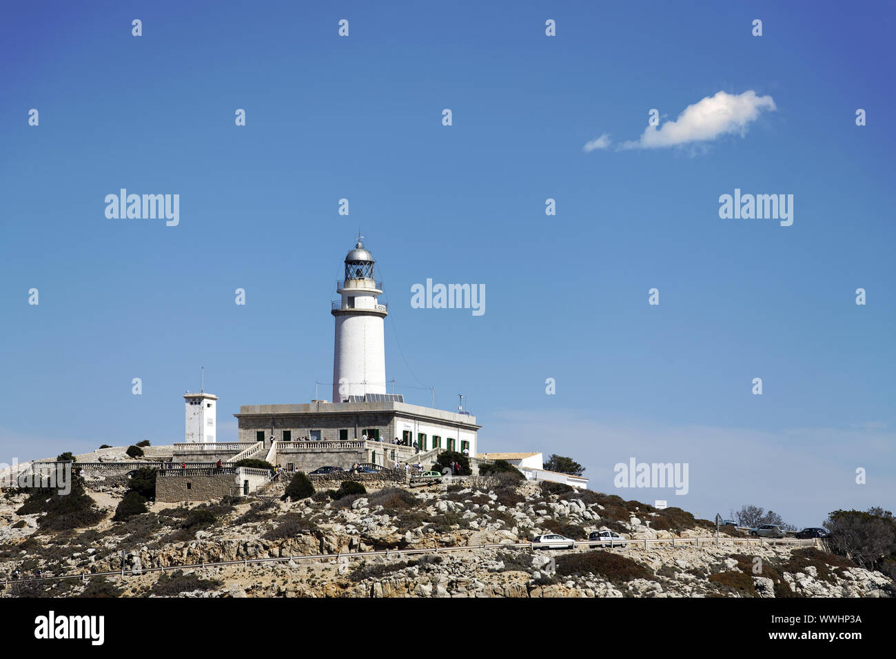 Lighthouse at Cape Formentor Stock Photo - Alamy