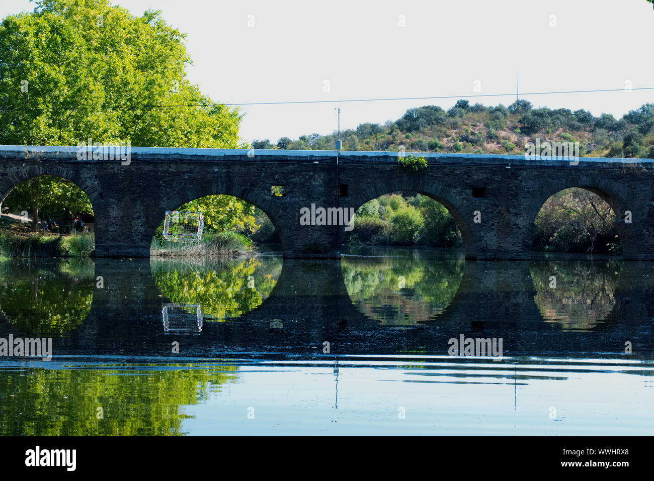 Old Stone Bridge in Alentejo, Portugal Stock Photo - Alamy