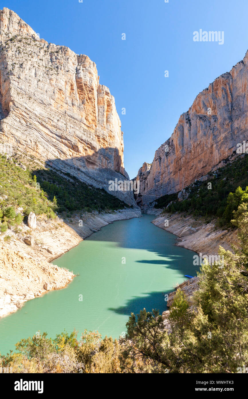 Congost de Montrebei, Serra del Montsec, La Noguera, Lleida, Spain ...