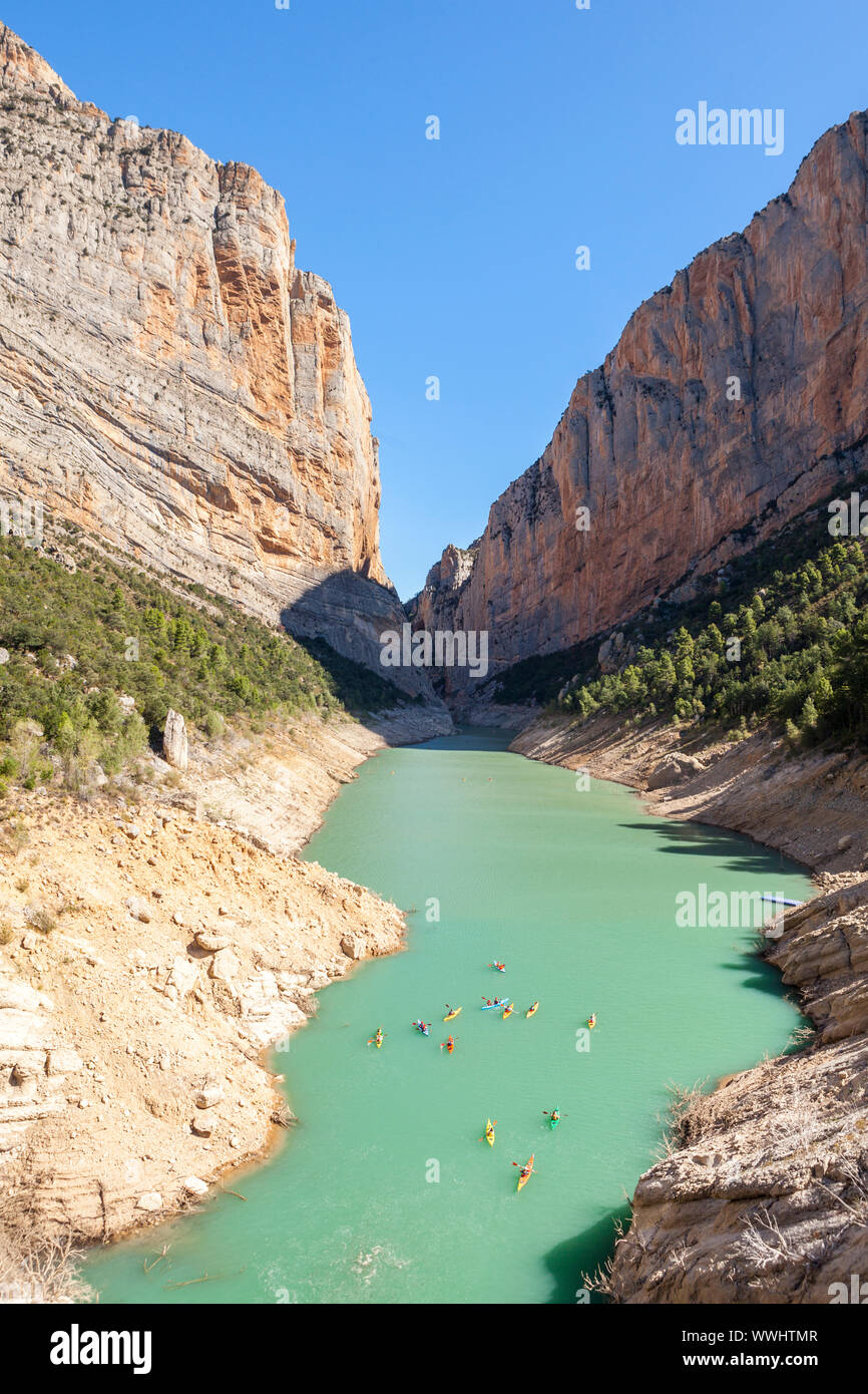 Congost de Montrebei, Serra del Montsec, La Noguera, Lleida, Spain ...