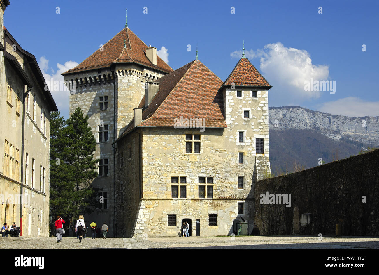Castle of Annecy, France Stock Photo - Alamy