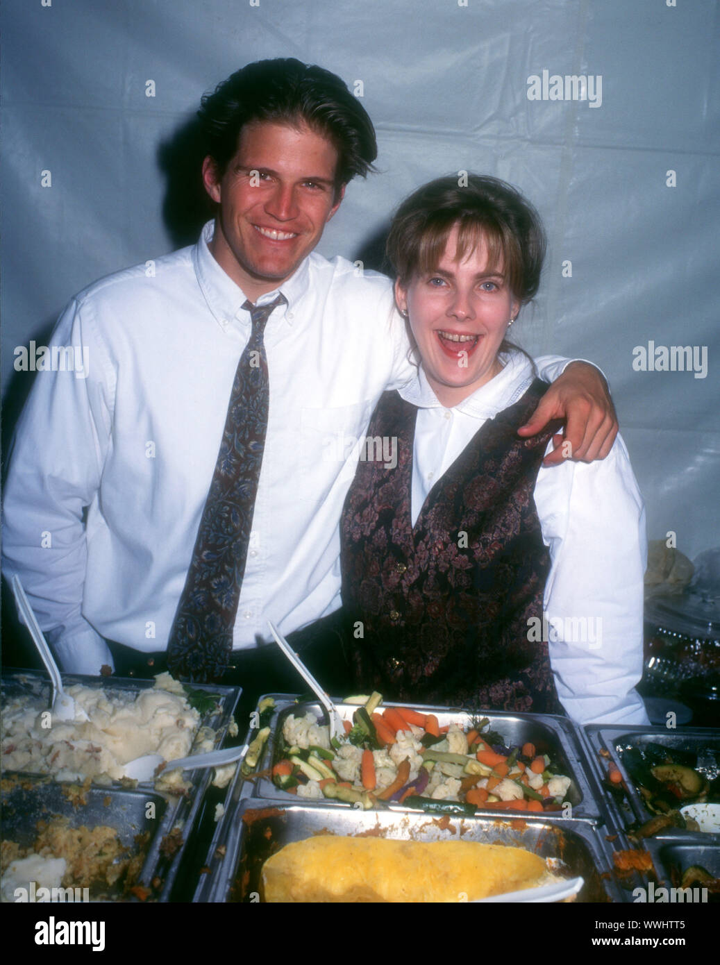 West Hollywood, California, USA 10th December 1994 Actors attend the ...