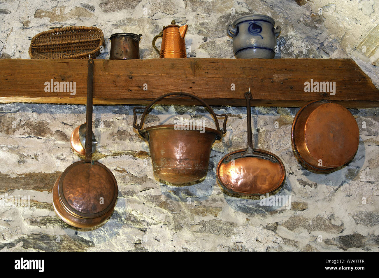 Copper utensils hi-res stock photography and images - Alamy