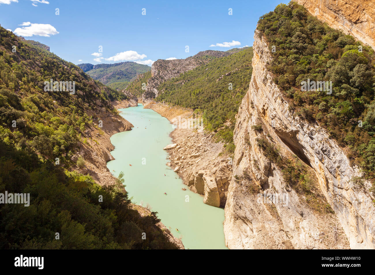 Congost de Montrebei, Serra del Montsec, La Noguera, Lleida, Spain ...