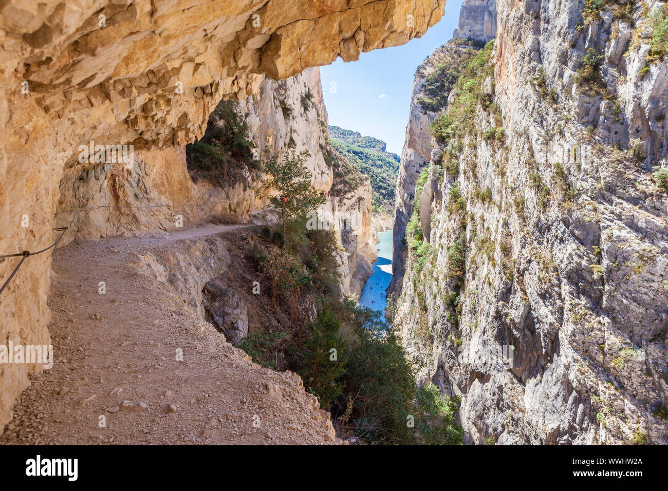 Congost de Montrebei, Serra del Montsec, La Noguera, Lleida, Spain ...